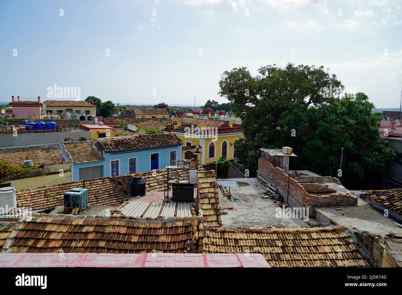 colorful houses in the streets of trinidad on cuba Stock Photo - Alamy