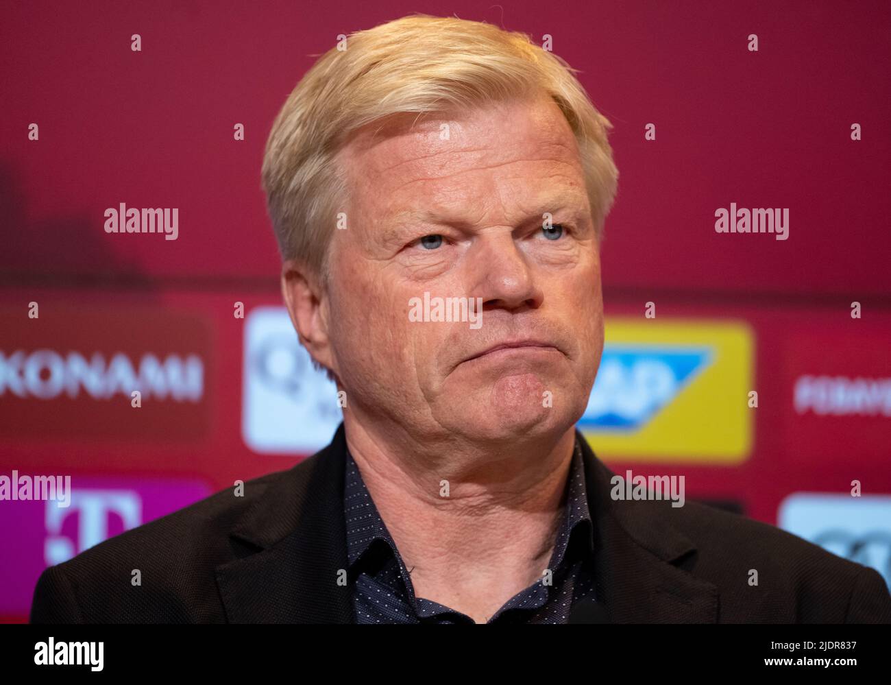 Munich, Germany. 22nd June, 2022. Soccer: Bundesliga, presentation of ...