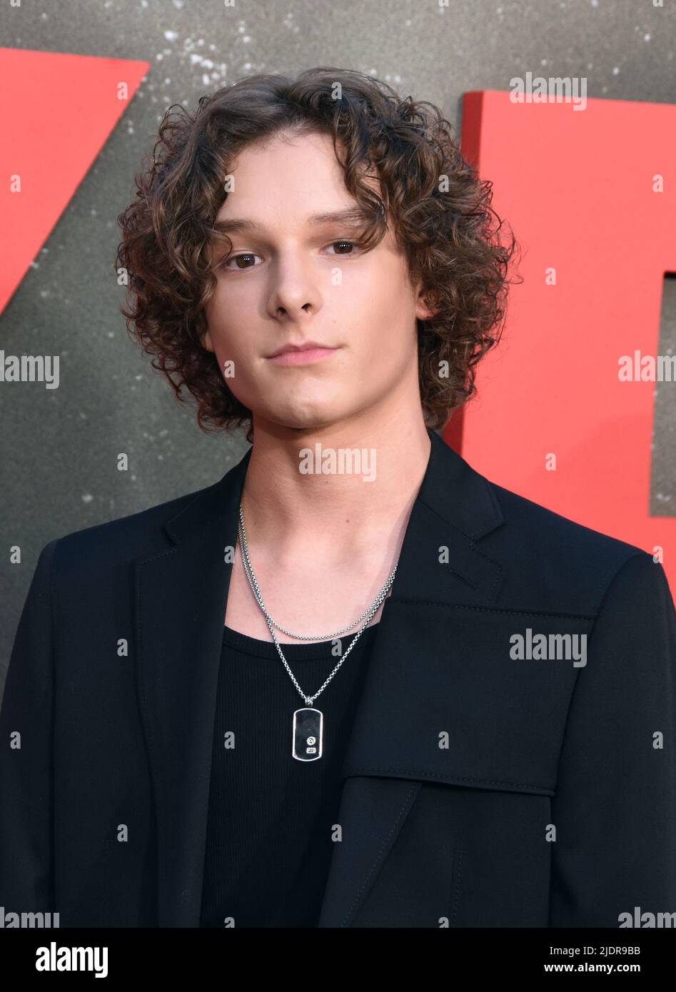 Hollywood, California, USA 21st June 2022 Actor Mason Thames attends ...
