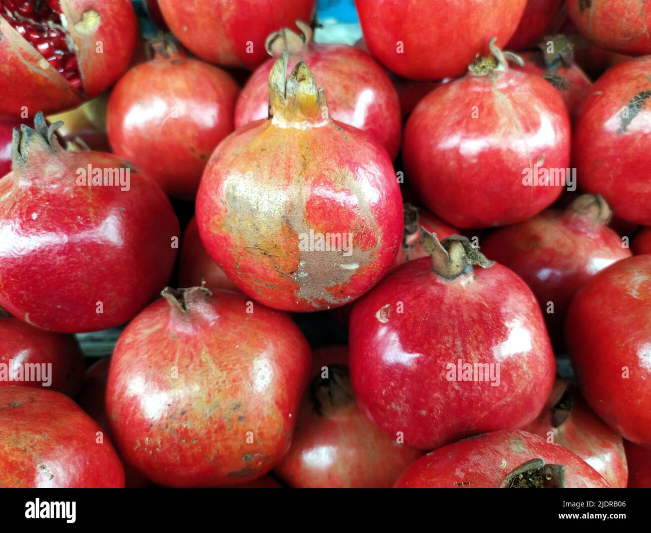 some fresh healthy sweet fruits put on a fruits shop Stock Photo - Alamy