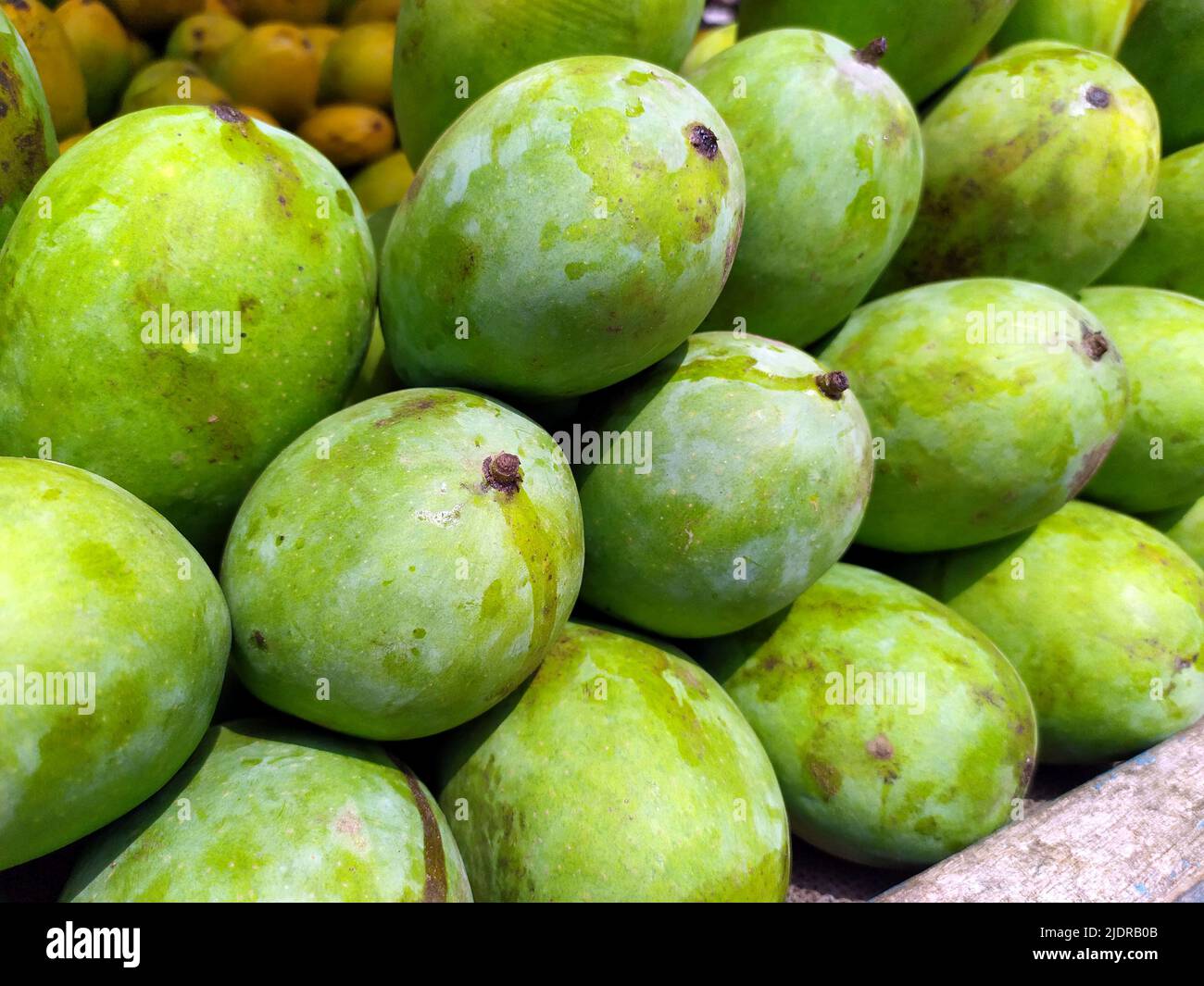 some fresh healthy sweet fruits put on a fruits shop Stock Photo - Alamy
