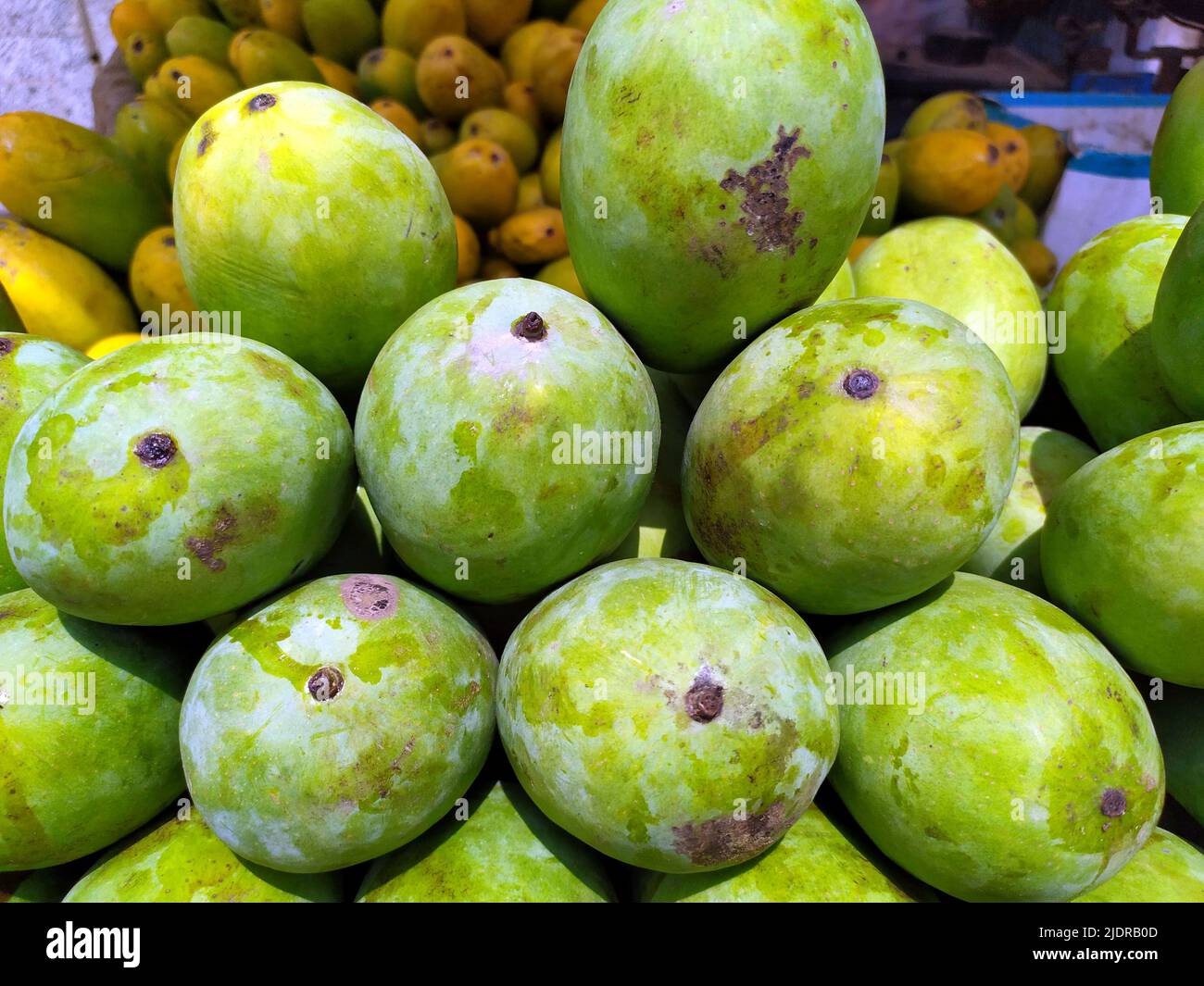 some fresh healthy sweet fruits put on a fruits shop Stock Photo - Alamy
