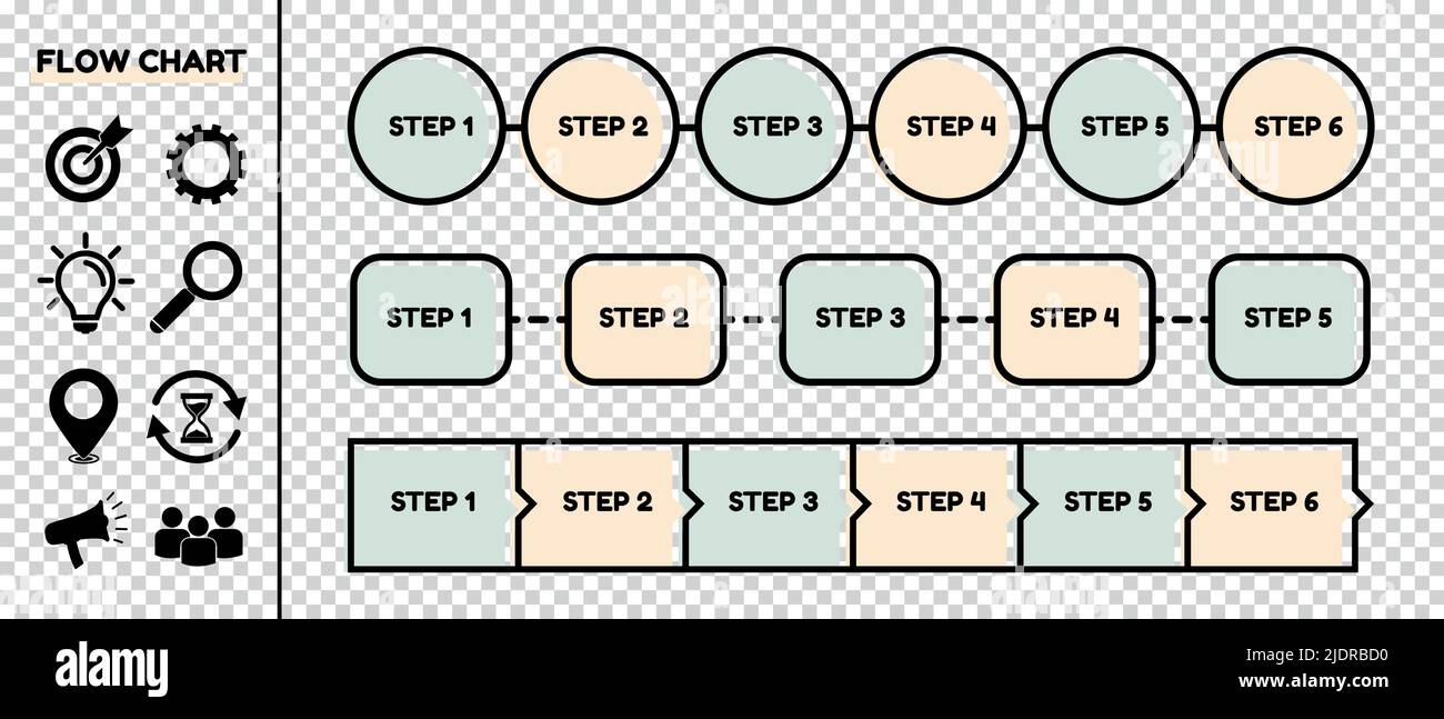 Flow finance icons hi-res stock photography and images - Alamy