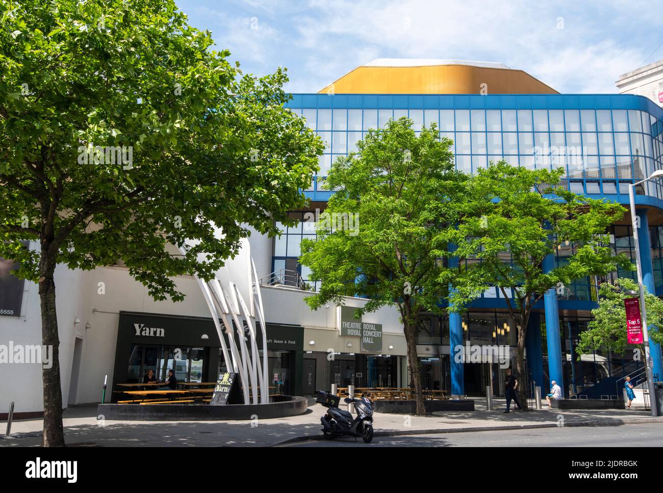 The Concert Hall in Nottingham City. Nottinghamshire England UK Stock ...
