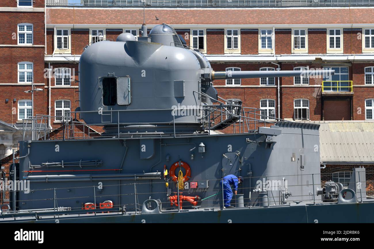 22/06/2022 Portsmouth UK Japan Maritime Self-Defence Force JS Shimakaze ...