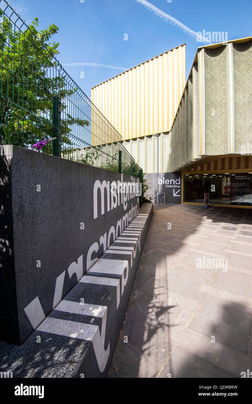 Nottingham contemporary architecture hi-res stock photography and ...