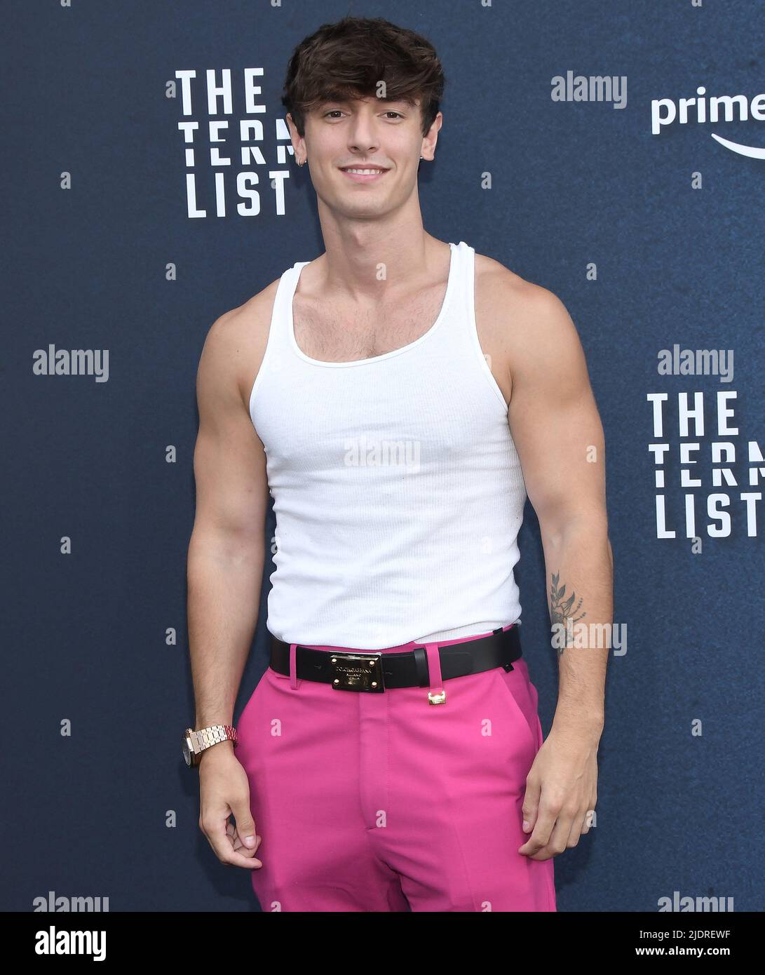 Los Angeles, USA. 22nd June, 2022. Bryce Hall arrives at the THE ...