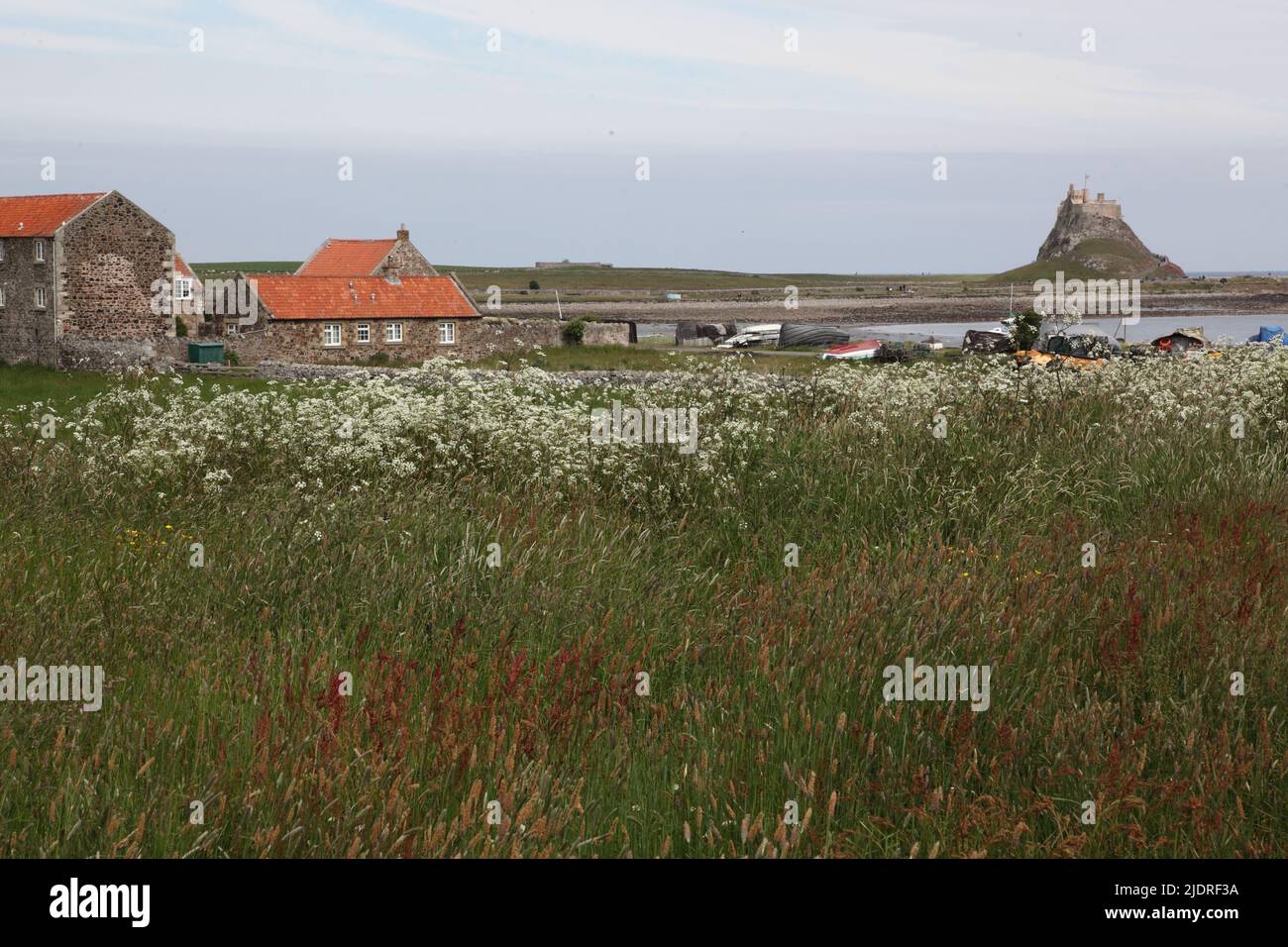 Lindisfarne Castle, converted from a fort in 1903 by Sir Edward Lutyens ...