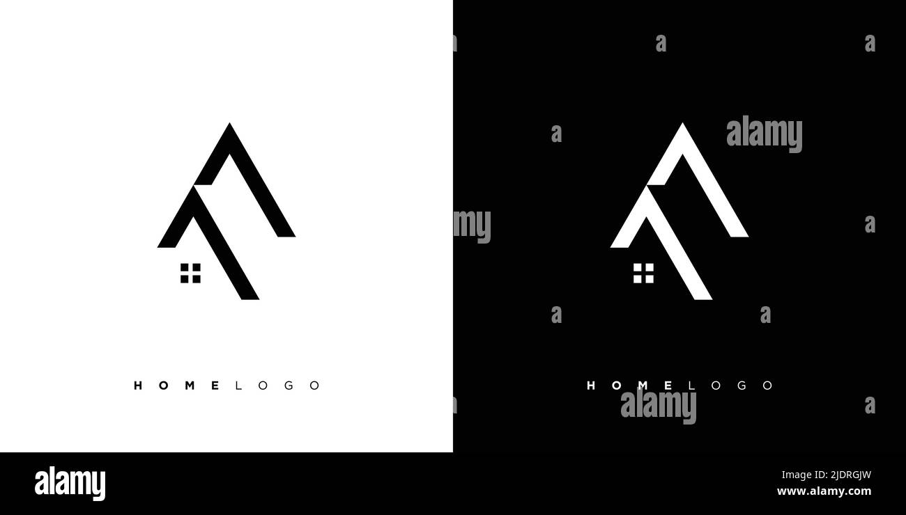 Modern and attractive house logo design Stock Vector Image & Art - Alamy