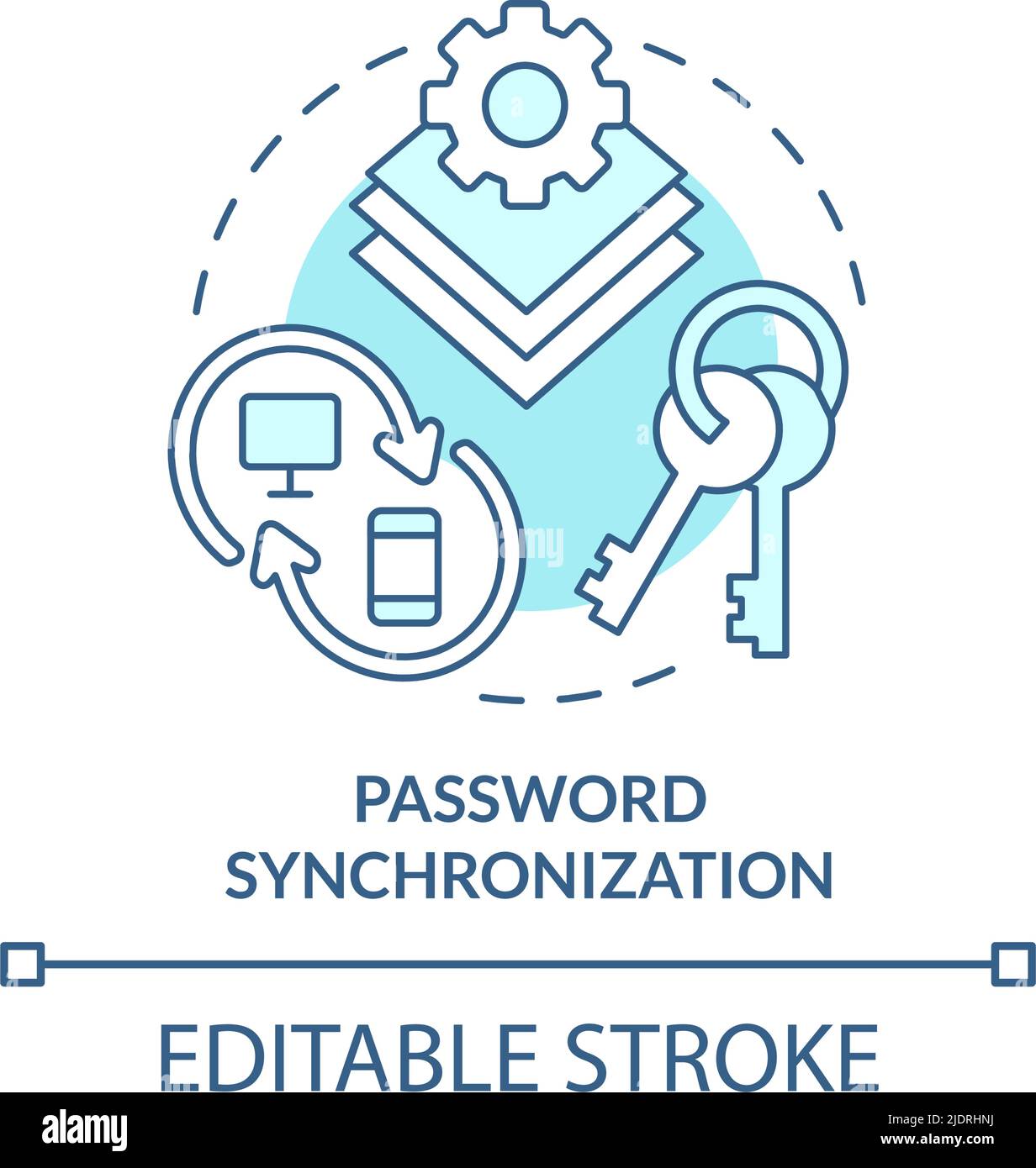 Password synchronization hi-res stock photography and images - Alamy