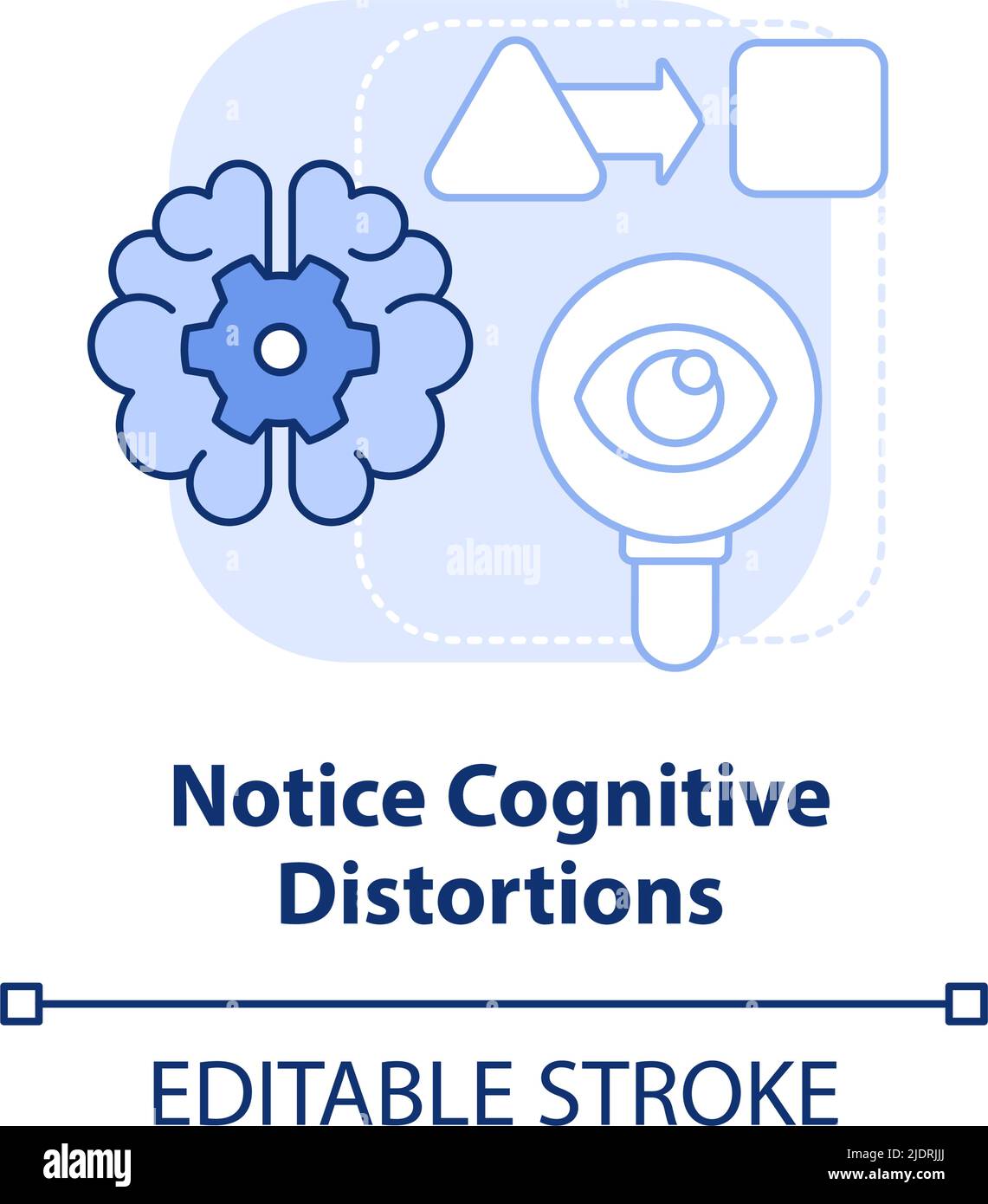 Cognitive distortion hi-res stock photography and images - Alamy