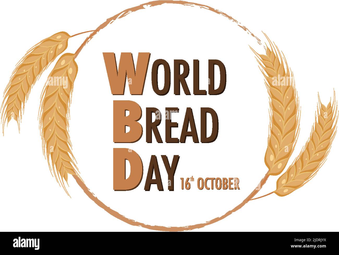 World bread day poster design illustration Stock Vector Image & Art - Alamy