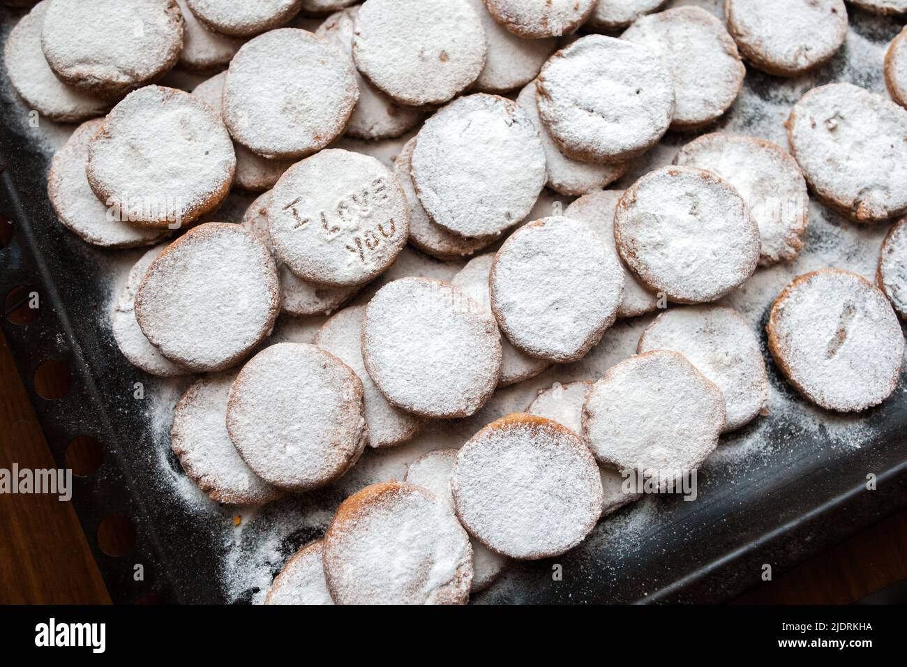 Homemade cookies background food cooking Stock Photo - Alamy