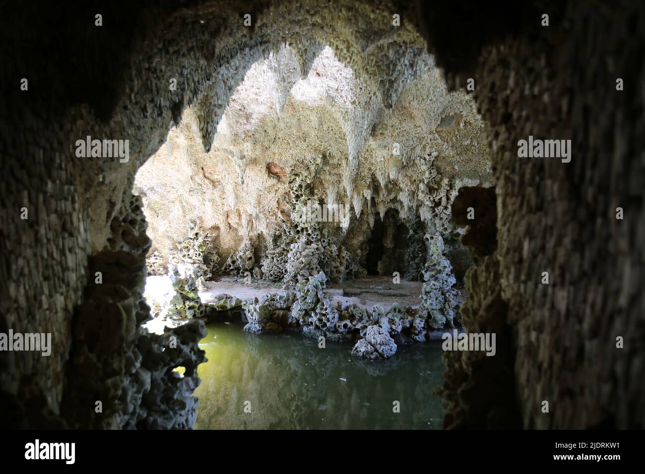 Crystal Grotto (reconstruction), Painshill Park, Cobham, Surrey ...