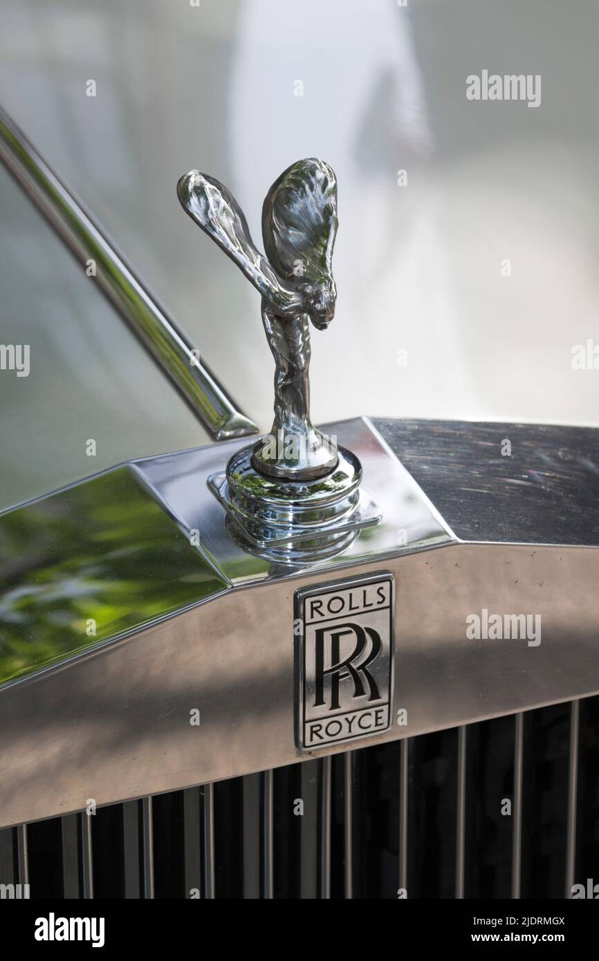 Emily, Spirit of Ecstasy, Classic Days 2022, Berlin, Germany Stock ...