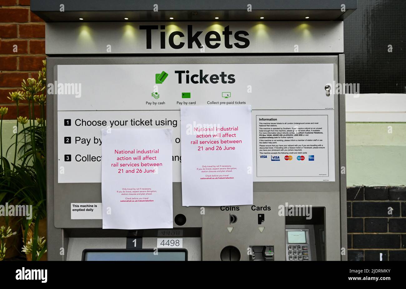 Hove railway station sign hi-res stock photography and images - Alamy