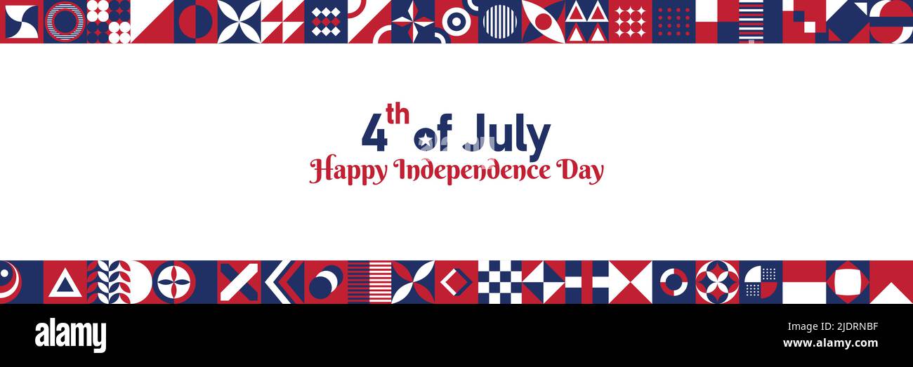 Happy 4th of July Abstract Independence Day Background Freedom Day ...