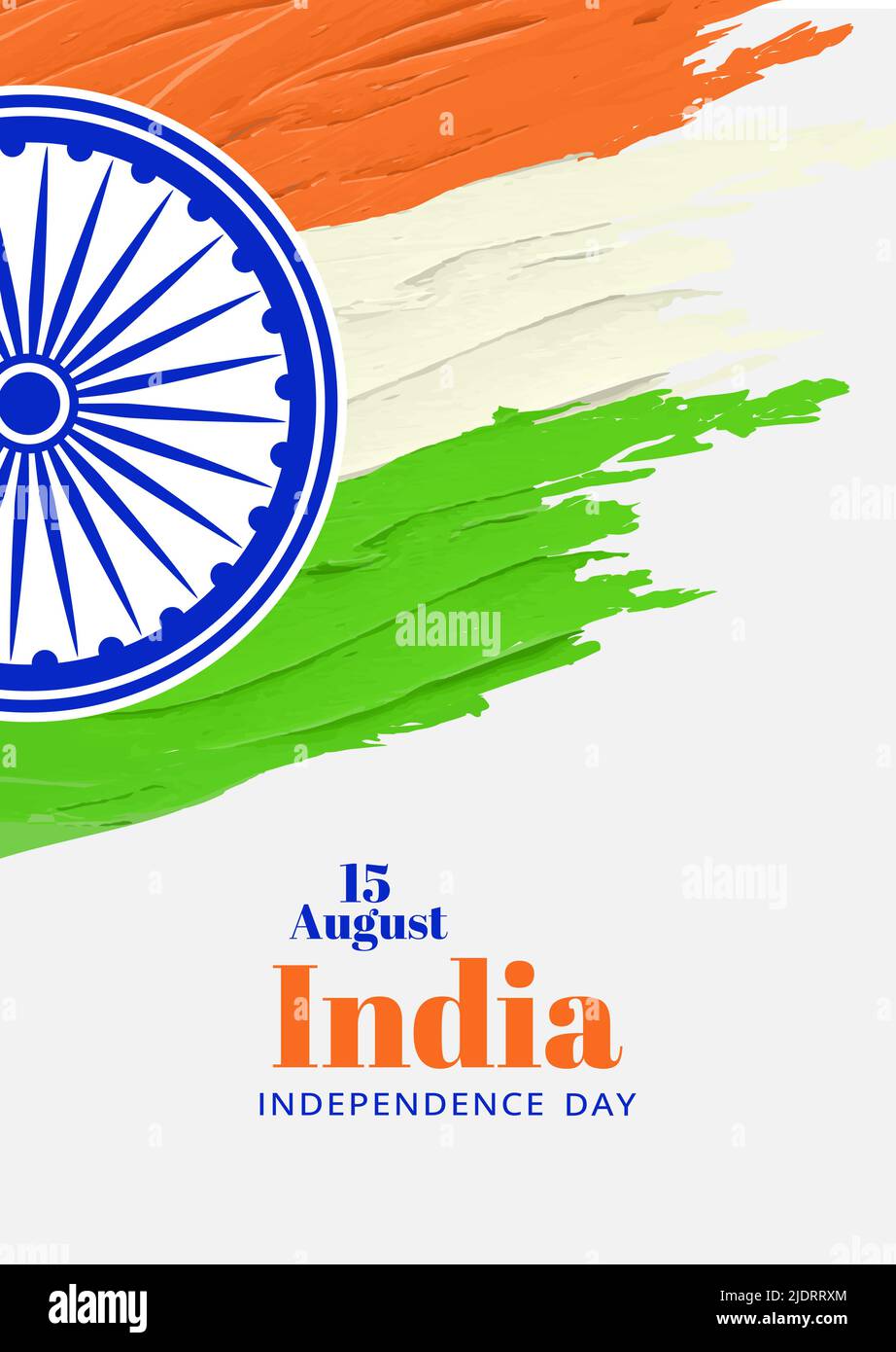 Happy Independence Day of India background. August 15 Stock Vector ...