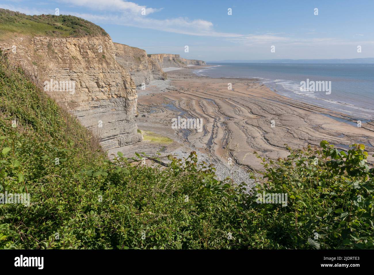Dunraven bay fossil hi-res stock photography and images - Alamy