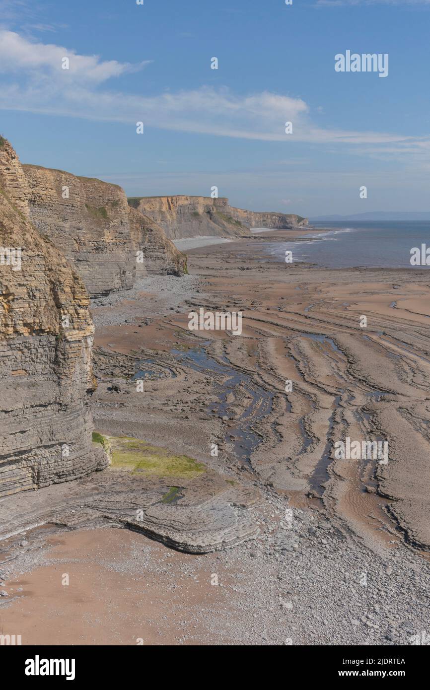 Dunraven bay fossil hi-res stock photography and images - Alamy