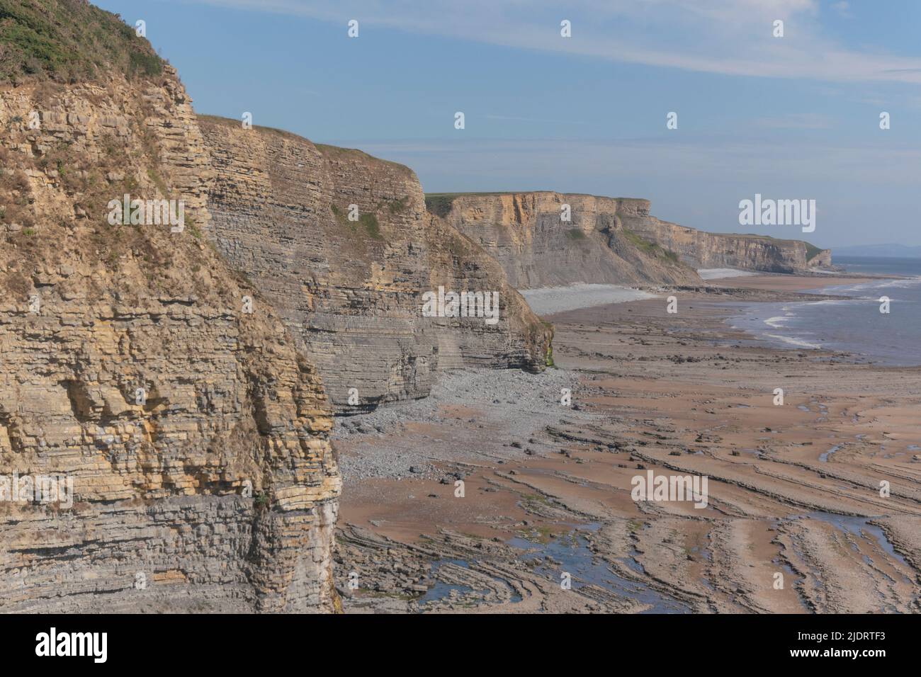 Dunraven bay fossil hi-res stock photography and images - Alamy