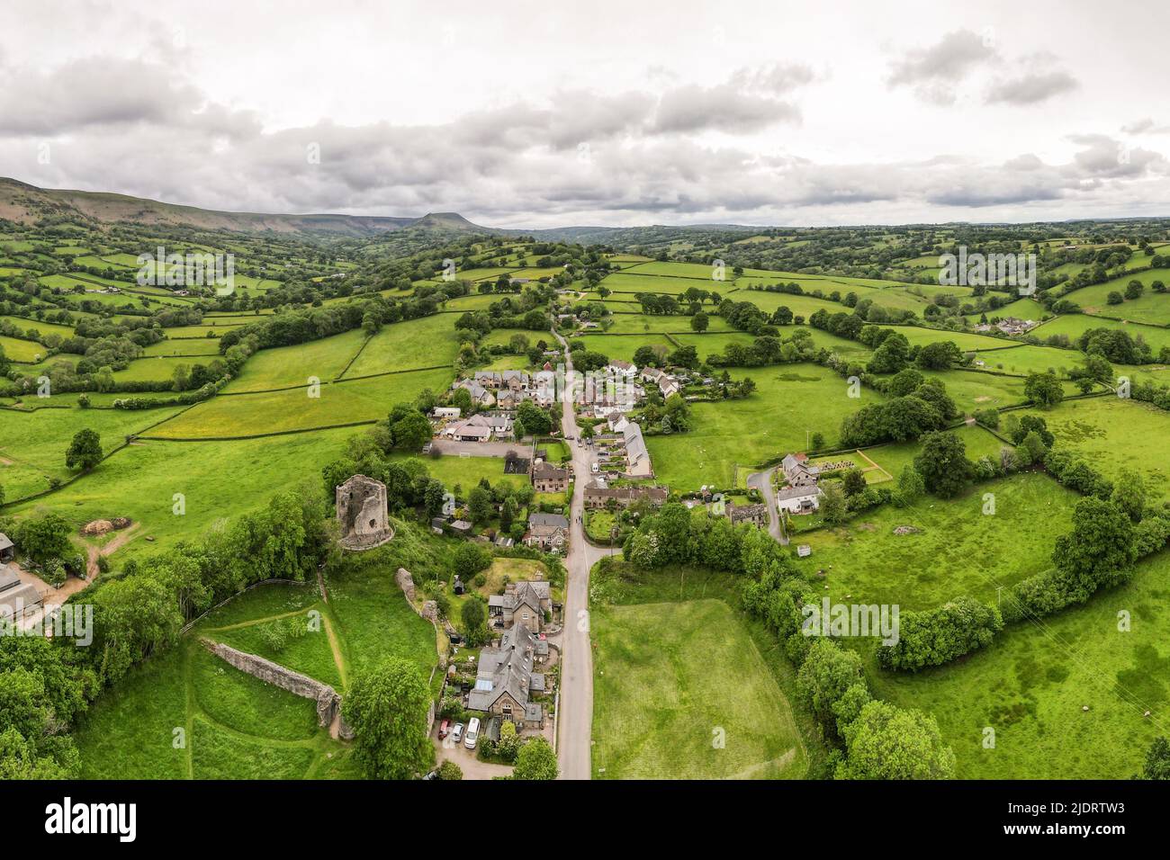 Longtown castle, herefordshire hi-res stock photography and images - Alamy