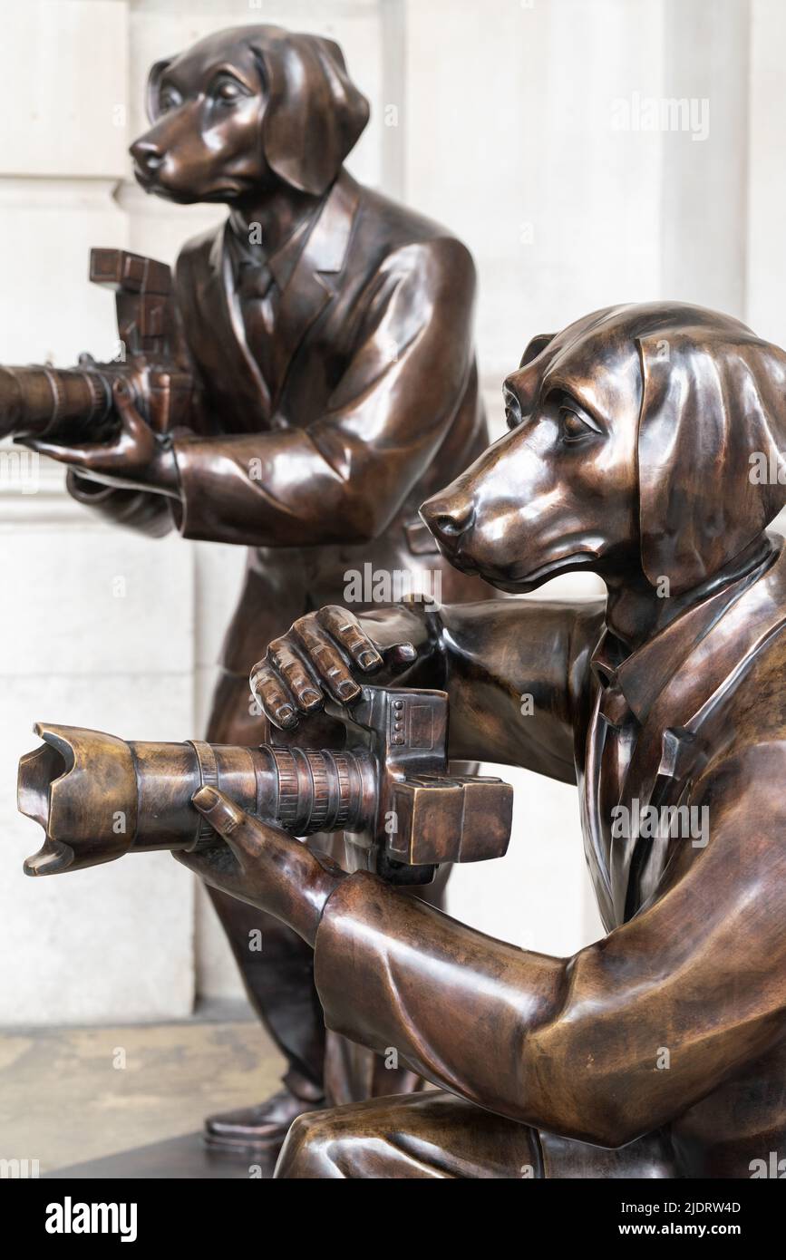 The Paparazzi Dogs by Gillie and Marc, 2013, from Royal Exchange, City ...