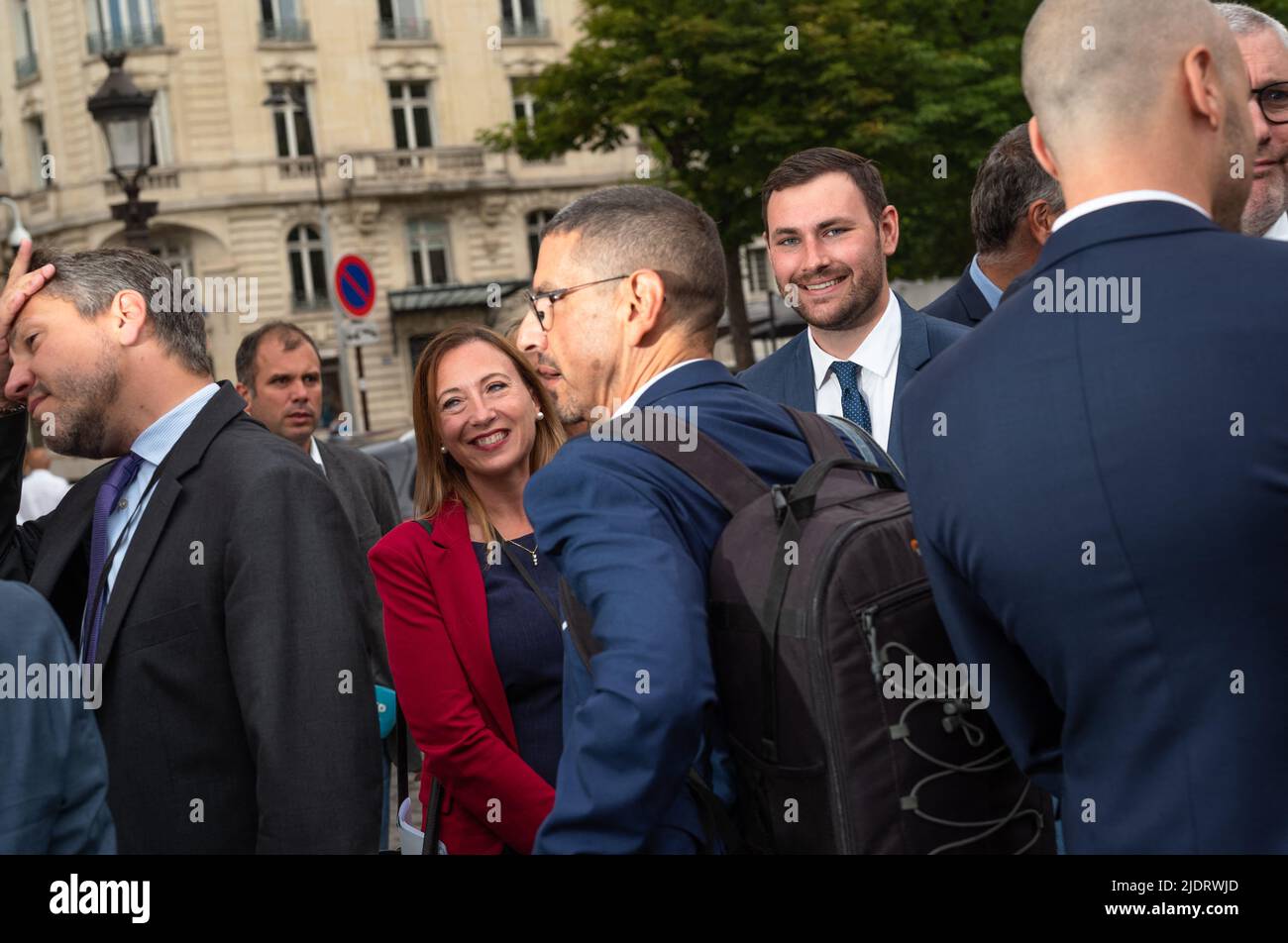 Members of Parliament of French far-right party Rassemblement National ...