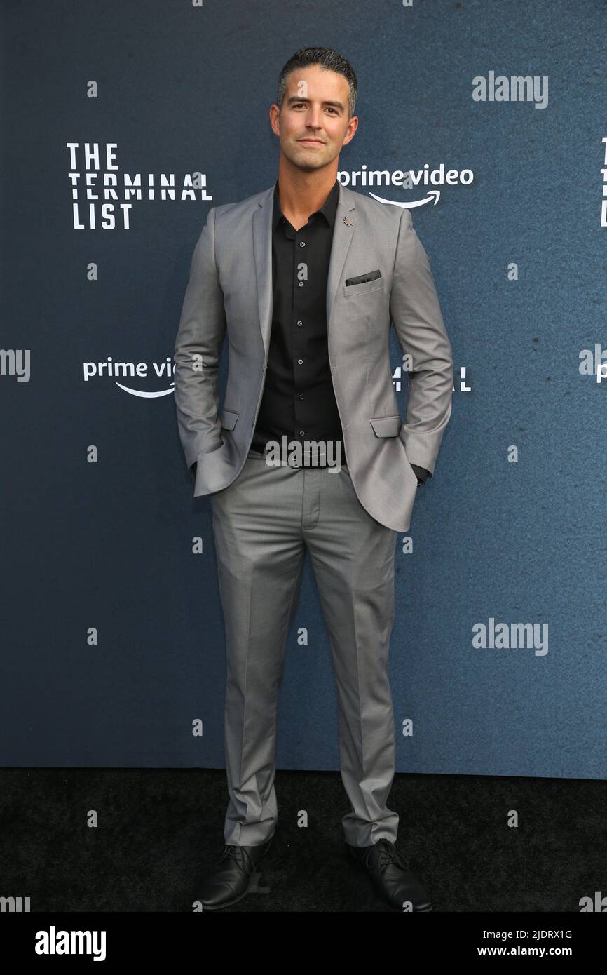 22 June 2022 - Los Angeles, California - Chris Alvarez, ''The Terminal List'' Los Angeles ...