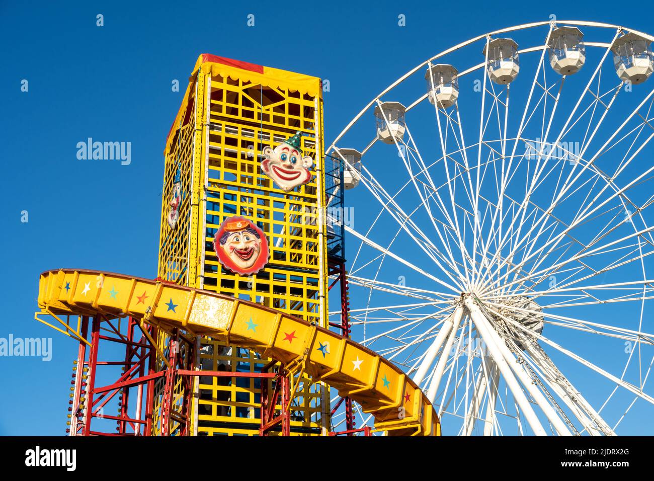 Childrens fairground ride funfair fun hi-res stock photography and ...