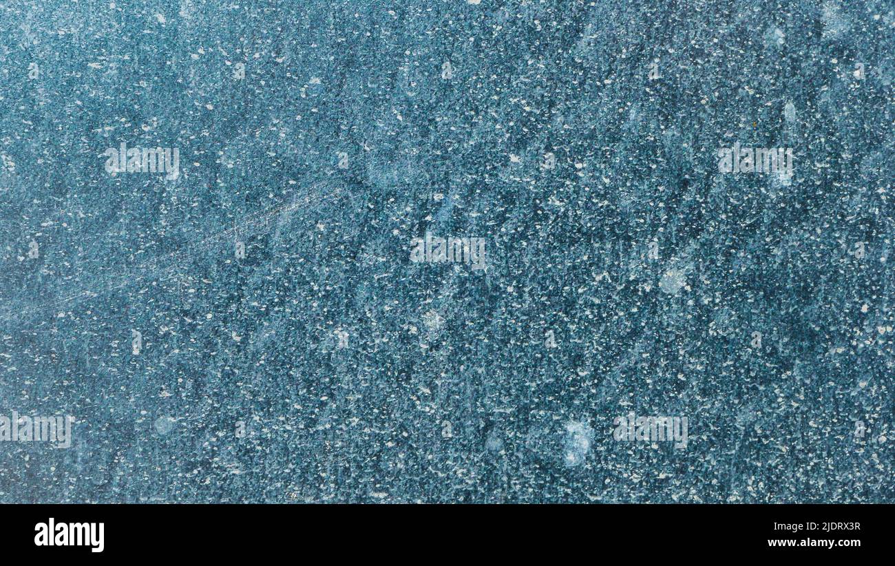 Esthetic blue background with white paint stain, graphic design with ...