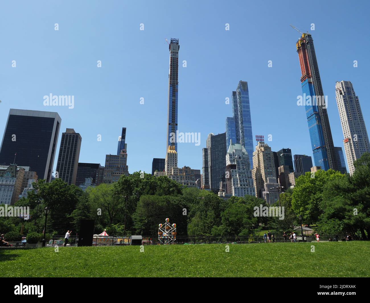Victorian Gardens amusement park located in Central Park, New York ...