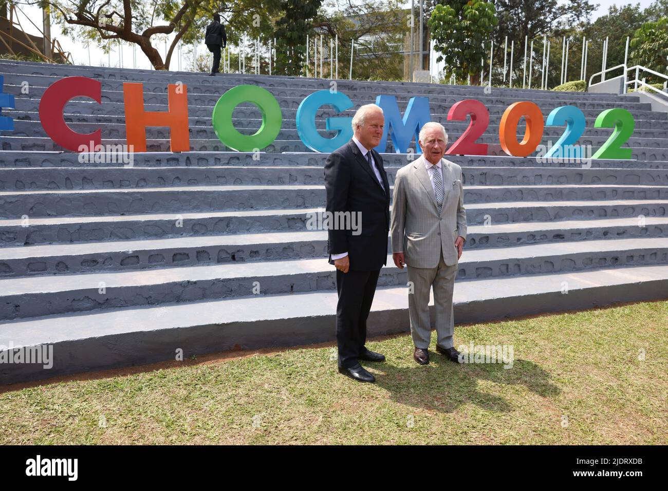 The Prince of Wales (right) and Jonathan Peter Marland, Baron Marland ...