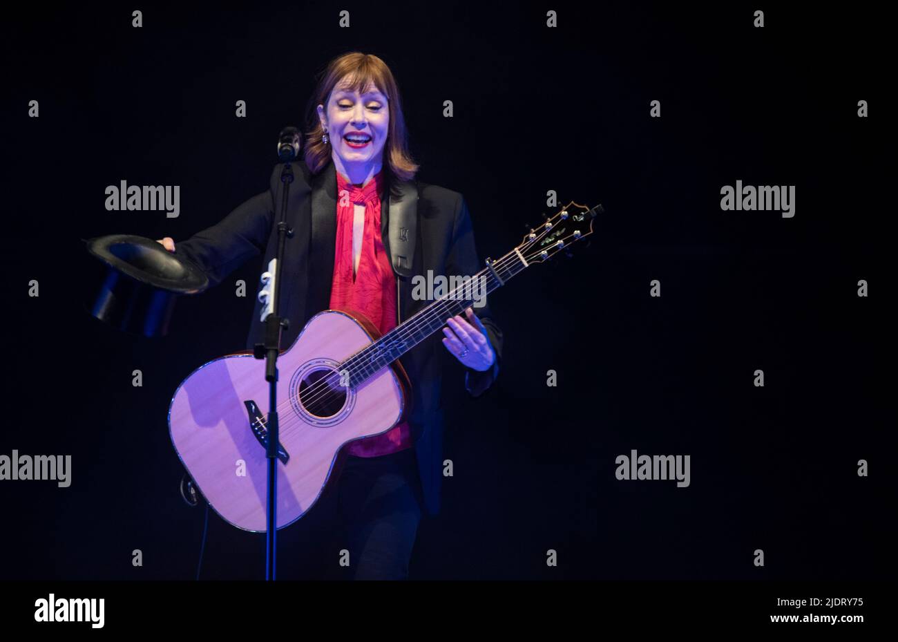 Suzanne Vaga at the Philharmonic Hall, Liverpool Stock Photo - Alamy
