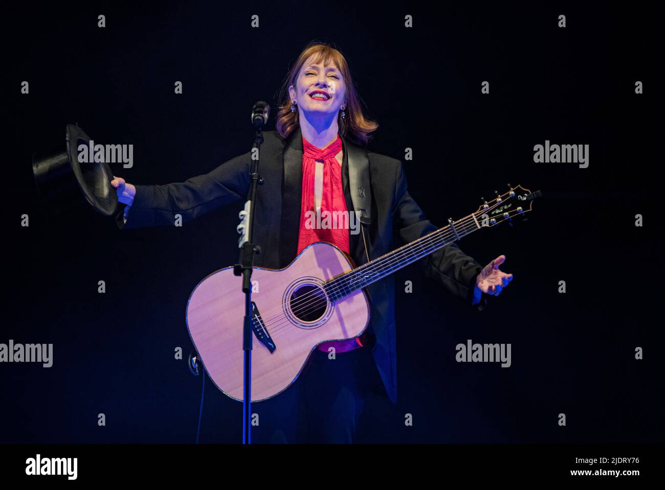 Suzanne Vaga at the Philharmonic Hall, Liverpool Stock Photo - Alamy