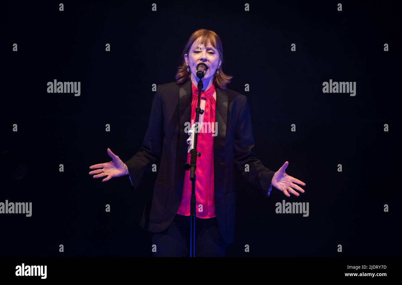 Suzanne Vaga at the Philharmonic Hall, Liverpool Stock Photo - Alamy