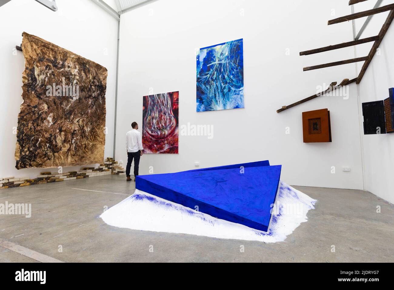 EDITORIAL USE ONLY General views at the Royal College of Art's 2022 ...