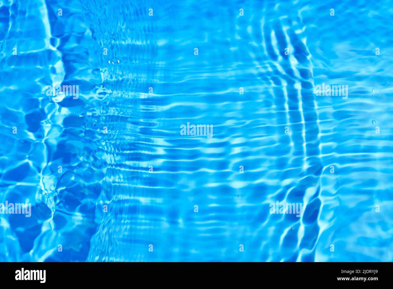 Abstract water background with waves and ripples. Close up image of ...