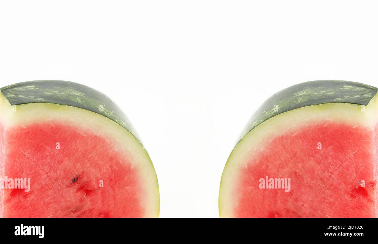 Watermelon ia a summer fruit rich of water Stock Photo - Alamy