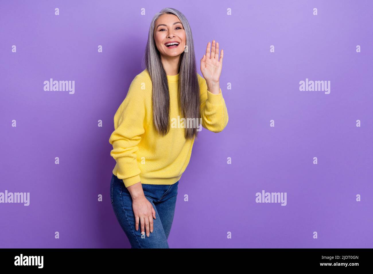 Photo charming friendly mature hi-res stock photography and images - Alamy