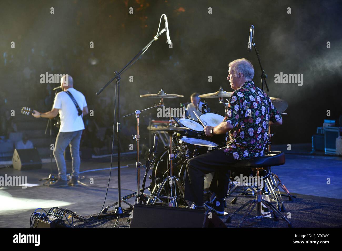 Tirana, Albania. 22nd June, 2022. The Animals were the second British ...