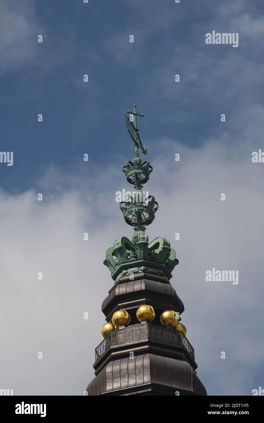 Copenhagen /Denmark/23 June 2022/Christiansborg castle partial of ...