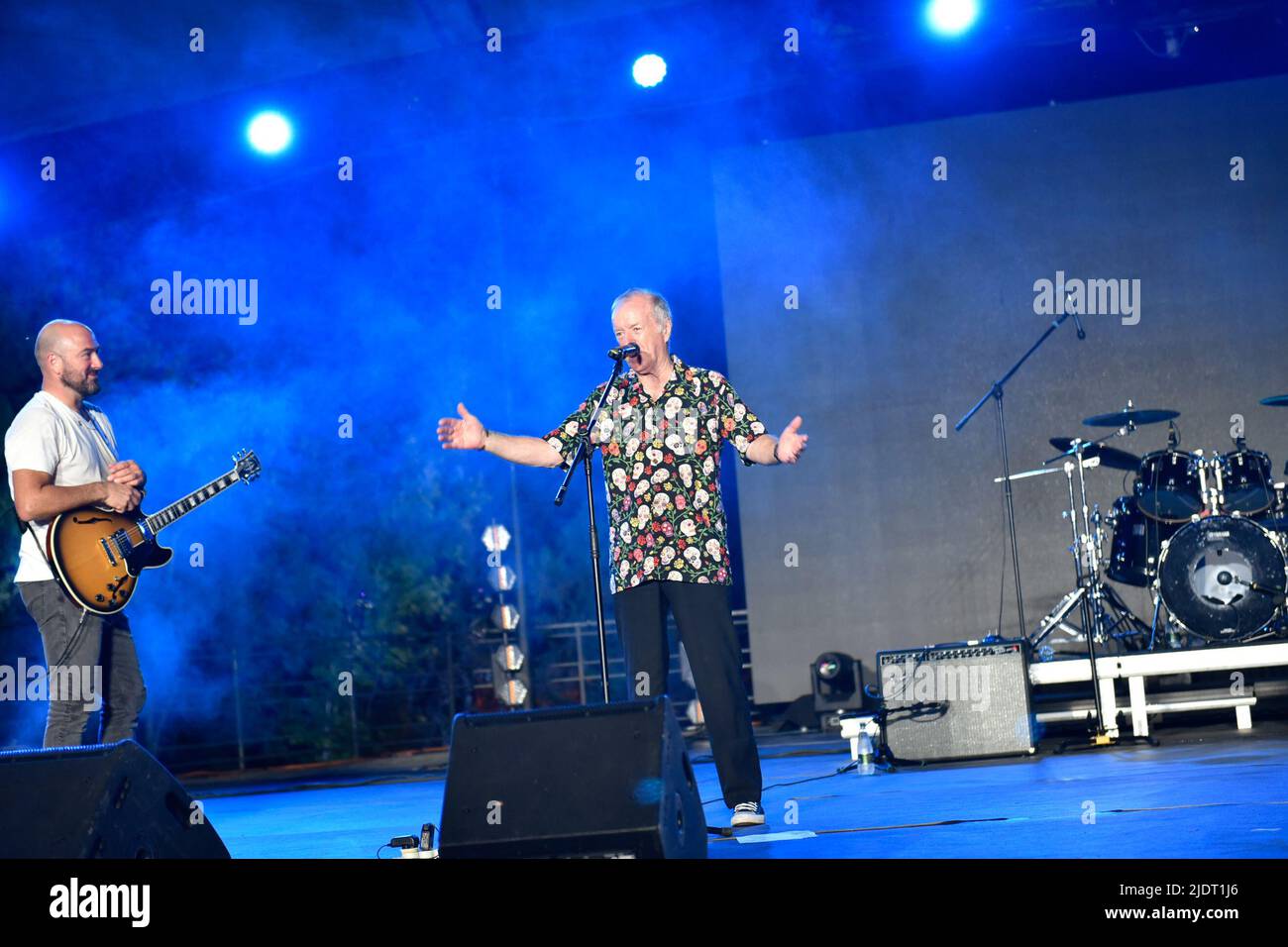 Tirana, Albania. 22nd June, 2022. The Animals were the second British ...
