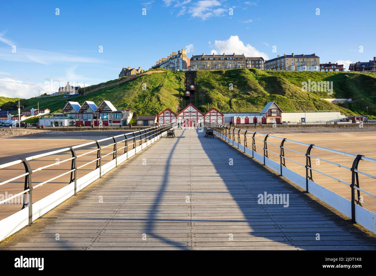 Saltburn by the sea yorkshire england Saltburn pier victorian pier and ...