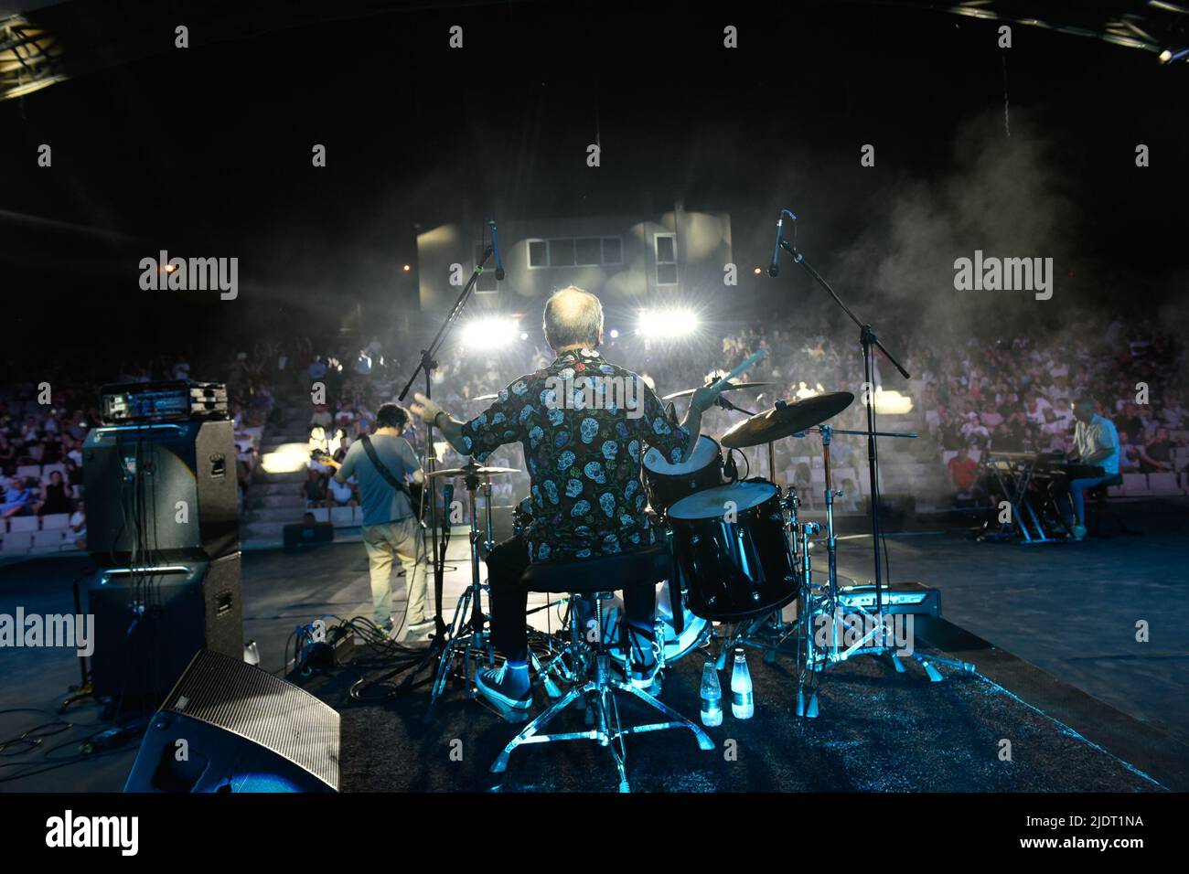 Tirana, Albania. 22nd June, 2022. The Animals were the second British ...