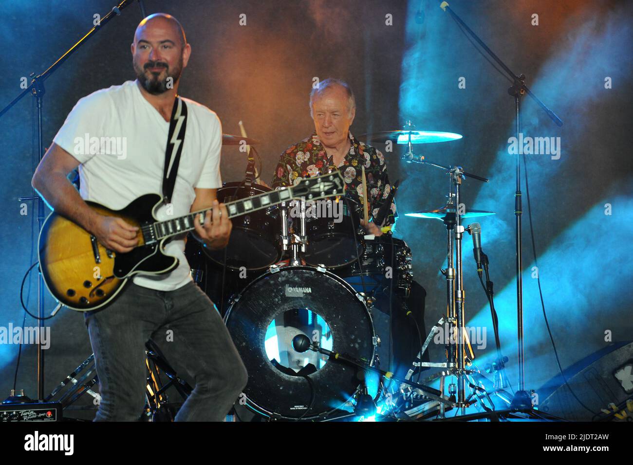 Tirana, Albania. 22nd June, 2022. The Animals were the second British ...