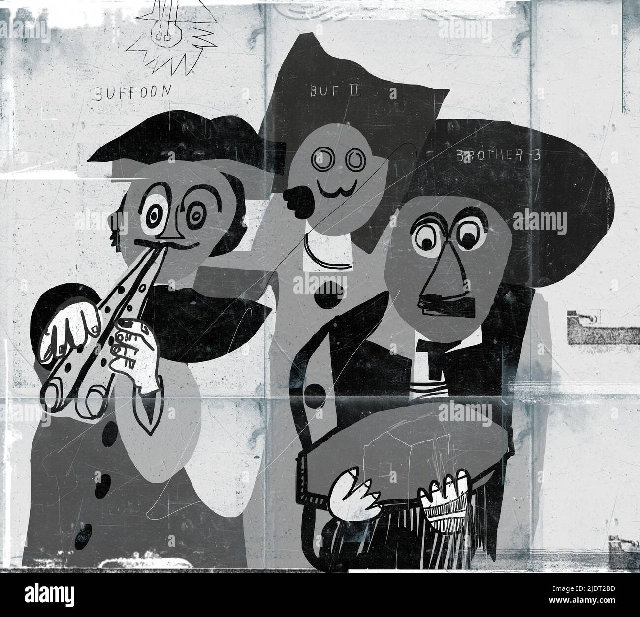 Symbolic image of buffoons who play Stock Photo - Alamy