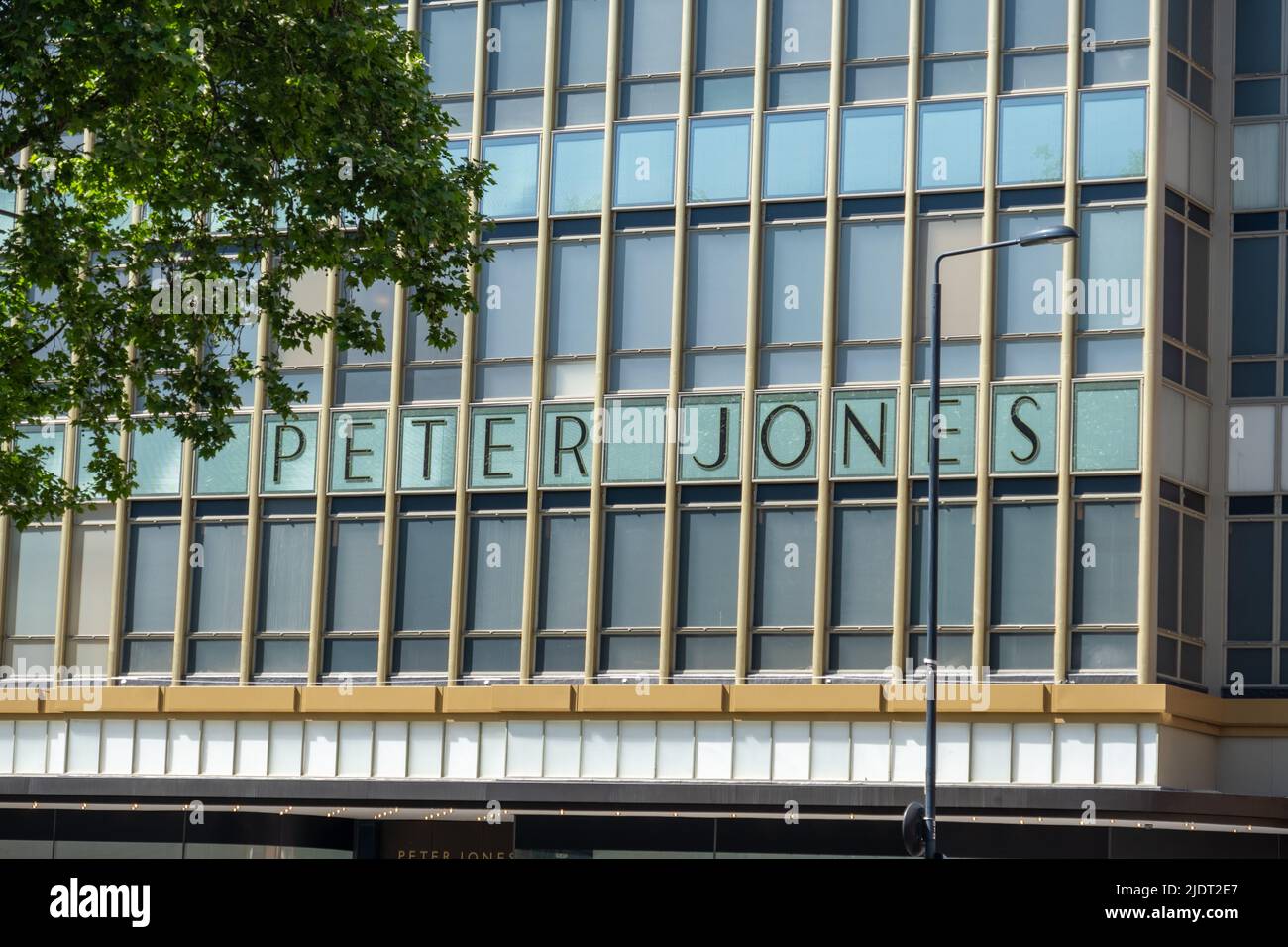 London May 2022: Peter Jones department store on Sloane Square, Chelsea ...