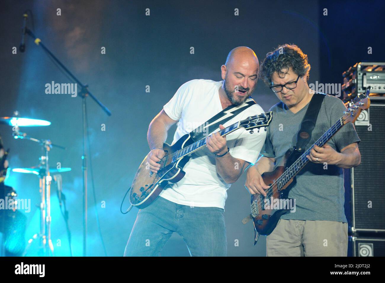 Tirana, Albania. 22nd June, 2022. The Animals were the second British ...
