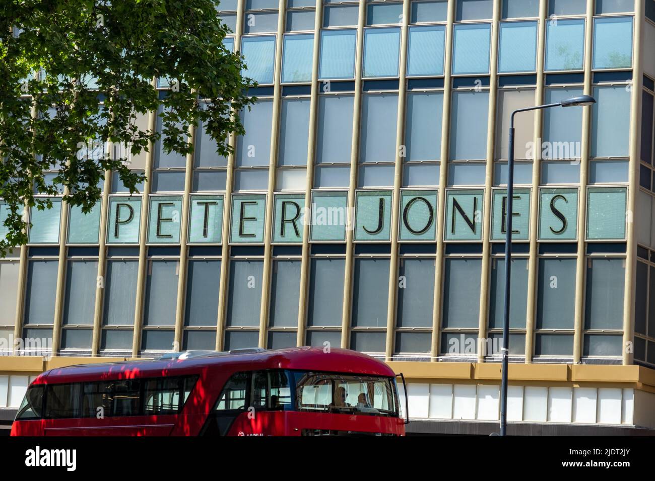 London May 2022: Peter Jones department store on Sloane Square, Chelsea ...
